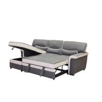 China Antiwear Comfortable Pull Out Couch , Multiscene Sofa Bed With Recliner for sale