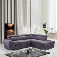 China Fabric Sectional Folding Sofa Bed Multifunctional Anti Abrasion for sale