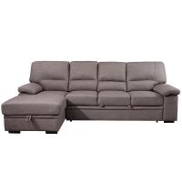 China Antiwear Sectional Folding Sofa Bed With Storage Multipurpose for sale