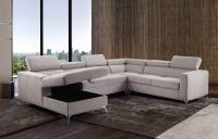 China Stain Resistant Sectional Couch Bed , Multifunctional Retractable Sofa Bed for sale