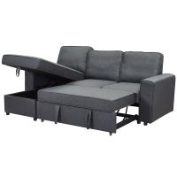 China Convertible Folding Sofa Bed Stain Resistant Durable For Apartment for sale
