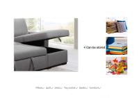 China Convertible Folding Sofa Bed Stain Resistant Durable For Apartment for sale