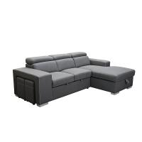 China Durable Antiwear Comfortable Couch Bed , Breathable Sleeper Sofa With Storage for sale