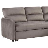 China Apartment Corner Folding Sofa Bed Breathable Stain Resistant for sale