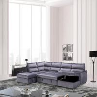 China Durable Antiwear Retractable Couch Bed , Breathable Sleeper Couch With Storage for sale