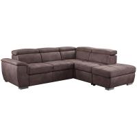 China 19751 GOITALIA CARA Furniture Foldable Single Vip Large l Shape Living room Pull out sofa bed for sale
