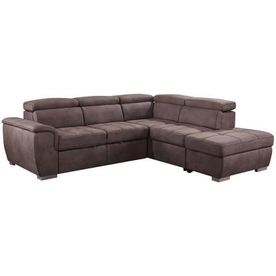 China 19751 GOITALIA CARA Furniture Foldable Single Vip Large l Shape Living room Pull out sofa bed for sale