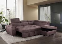 China 19751 GOITALIA CARA Furniture Foldable Single Vip Large l Shape Living room Pull out sofa bed for sale