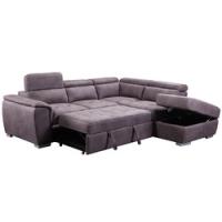 China 19751 GOITALIA CARA Furniture Foldable Single Vip Large l Shape Living room Pull out sofa bed for sale