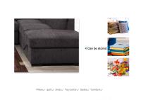 China 20960 Multi Functional Single Space Saving Folding Futon Come Sofa Bed for sale