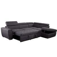 China 19821  GOITALIA CARA Storage Modern Living Room Furniture Fabric Sofa Bed for sale