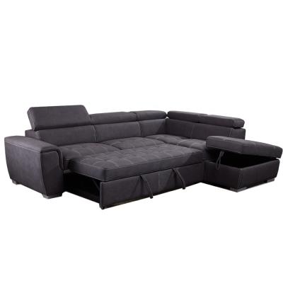 China 19821  GOITALIA CARA Storage Modern Living Room Furniture Fabric Sofa Bed for sale