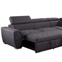 China 19821  GOITALIA CARA Storage Modern Living Room Furniture Fabric Sofa Bed for sale