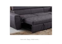 China 19821  GOITALIA CARA Storage Modern Living Room Furniture Fabric Sofa Bed for sale
