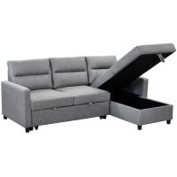 China 19837 GOITALIA CARA Sofa Home Use Lounge Couch Cum Bed  Furniture wWith Storage Sofa Bed for sale