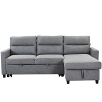 China 19837 GOITALIA CARA Sofa Home Use Lounge Couch Cum Bed  Furniture wWith Storage Sofa Bed for sale