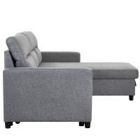 China 19837 GOITALIA CARA Sofa Home Use Lounge Couch Cum Bed  Furniture wWith Storage Sofa Bed for sale
