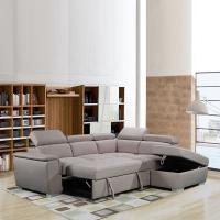 China 19751 Living room  furniture Salon waiting Corner Luxury  sofa fold bed  Modern Sectional couch Italy Sofa for sale