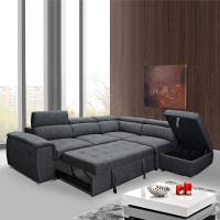 China 19751 Living room  furniture Salon waiting Corner Luxury  sofa fold bed  Modern Sectional couch Italy Sofa for sale