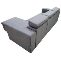 China OEM/ODM Office Modular Folding Sofa Bed Fabric Material 223x143x80CM for sale