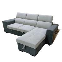 China Living Room Folding Sofa Bed Practical Modern Style Breathable for sale
