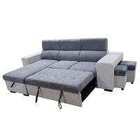 China Living Room Folding Sofa Bed Practical Modern Style Breathable for sale