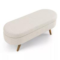 China Practical Lounge Living Room Storage Ottoman Movable With Four Legs for sale