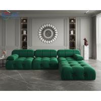China High-End Resistant Dirt Black Comfort Living Room Furniture Modular Luxury L Shape Sectional Sofa for sale