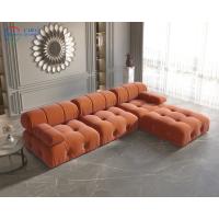 China OEM Home Living Room Furniture High Elasticity Durable Soft Fabric Modern Sofa L Shape Modular for sale