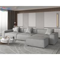 China Customize Modern Combination Furniture Business Minimalist Style Living Room Villa Hotel Luxury Leather Sofa for sale