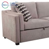 China Home Furniture Linen Fabric Sofa Set Corner Velvet Sofa Living Room Corner for sale