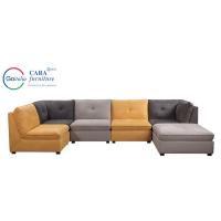 China Living Room Sofa Furniture Colorful Modern Luxury Fabric Corner Modular Couch Sofa for sale