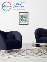 China Fabric Deep Colour Single Luxury Arm Chair Seating Chairs For Living Room for sale