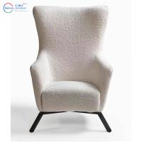 China Customize Home Furniture Berber Fleece Fabric Footstool And Soft Sofa Armchairs For Living Room for sale
