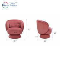 China Factory Supply Warm Comfortable Fabric Skin Friendly Single Chair Armchairs For The Living Room Luxury for sale