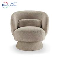 China Factory Supply Warm Comfortable Fabric Skin Friendly Single Chair Armchairs For The Living Room Luxury for sale