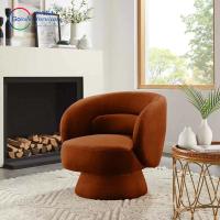 China Factory Supply Warm Comfortable Fabric Skin Friendly Single Chair Armchairs For The Living Room Luxury for sale
