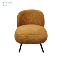 China Customize Home Balcony Furniture Fabric Material Armless Grey Sofa Chair For Living Room Fabric Sofa for sale