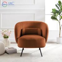 China Soft Seat Fabric Arm Chair Multiple Colors Nordic Single Designer Chairs For Living Room Sofa for sale