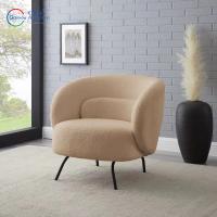 China Soft Seat Fabric Arm Chair Multiple Colors Nordic Single Designer Chairs For Living Room Sofa for sale
