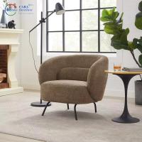 China Soft Seat Fabric Arm Chair Multiple Colors Nordic Single Designer Chairs For Living Room Sofa for sale