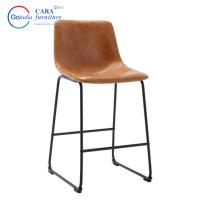 China Home Furniture Kitchen Counter Swivel Bar Stool Leather Chairs For Living Room for sale