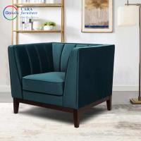 China New Design One Seat Soft Sofa Simple Single Arm Chair Luxury For Living Room Modern for sale