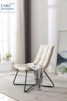 China Popular Chair Fashion Design Comfortable Relax Leisure Luxury Modern White Relax Chair Living Room for sale