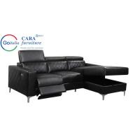 China Modern Furniture Customized Material Size Living Room Bedroom Pull Out Sofa-Bed Leather Sofa Beds With Storage for sale