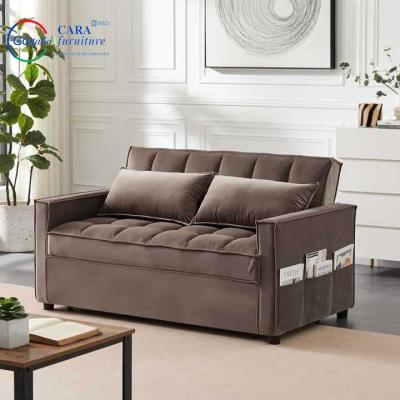 China Newly Arrived High Density Upholstered 3 Seater Velvet Luxury Sofa Bed Fabric Living Room Furniture Sofas Modern for sale