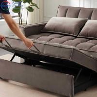 China Newly Arrived High Density Upholstered 3 Seater Velvet Luxury Sofa Bed Fabric Living Room Furniture Sofas Modern for sale
