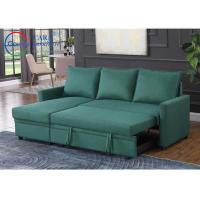 China Home Living Room Furniture French Style Modern Simple Corner Sofa Linen Fabric Model Sofa Bed for sale