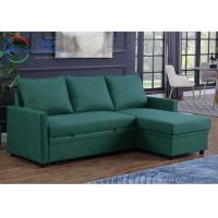 China Home Living Room Furniture French Style Modern Simple Corner Sofa Linen Fabric Model Sofa Bed for sale