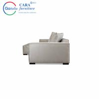 China Newly Arrived Living Room Apartment Hotel Solid Wood Frame Corner Sofa High Density Modular Couch Sofa Bed for sale